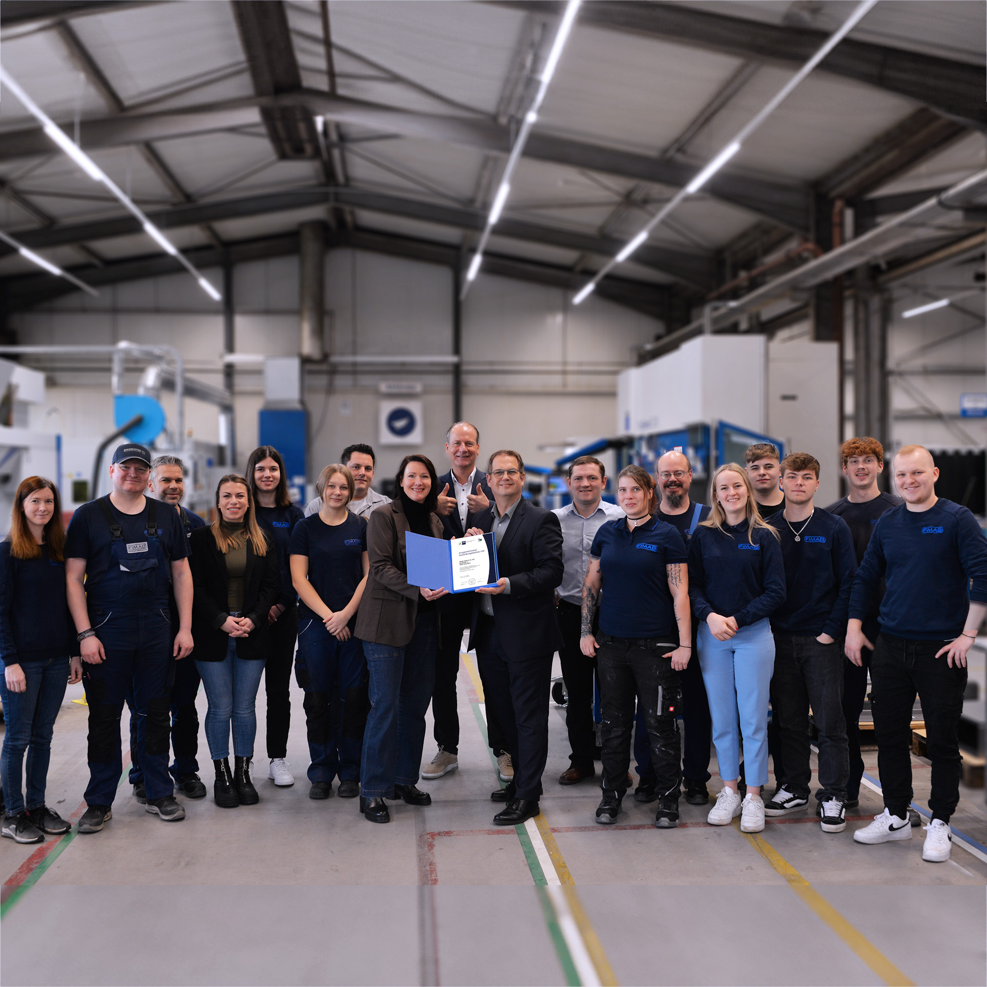 Wir sind 1A Ausbildungsbetrieb